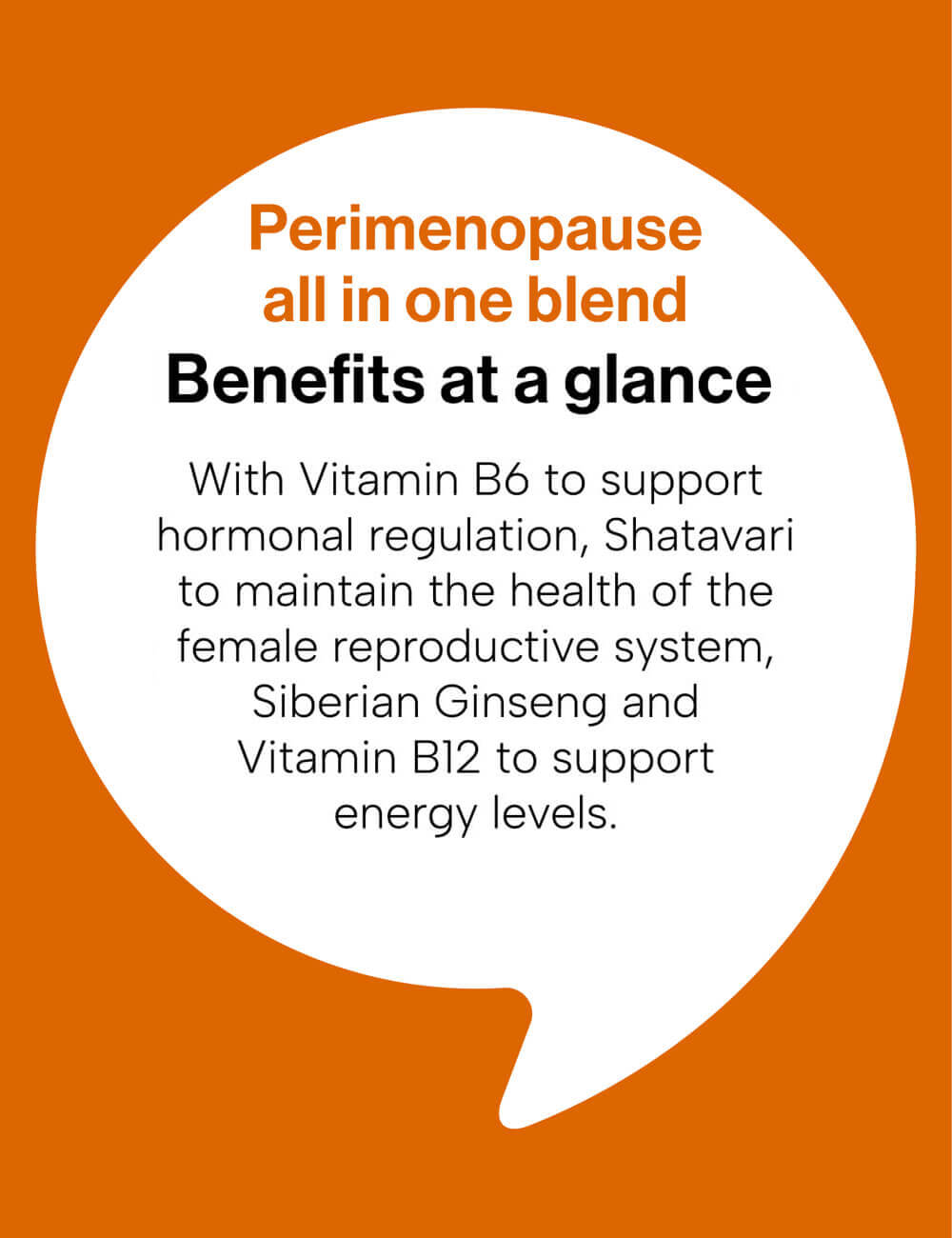 Perimenopause all-in-one – Paused Products